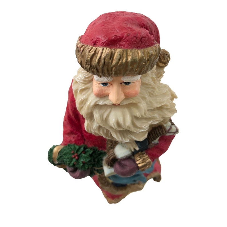 Old World Santa Figurine Commodore Resin Christmas Decor - Etsy