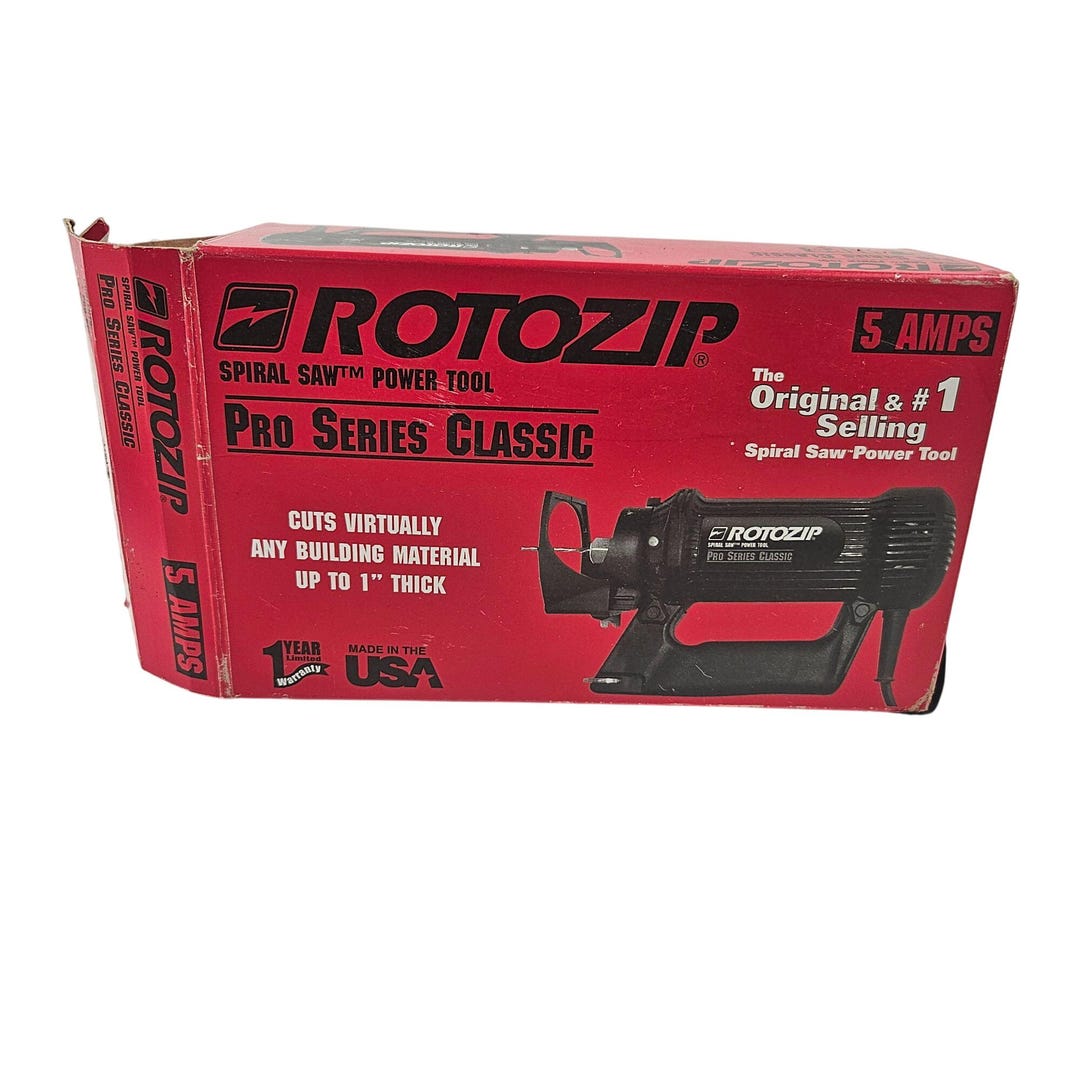 Rotozip Pro Series Classic Spiral Saw Power Tool 5 Amps PCLHD Electric ...