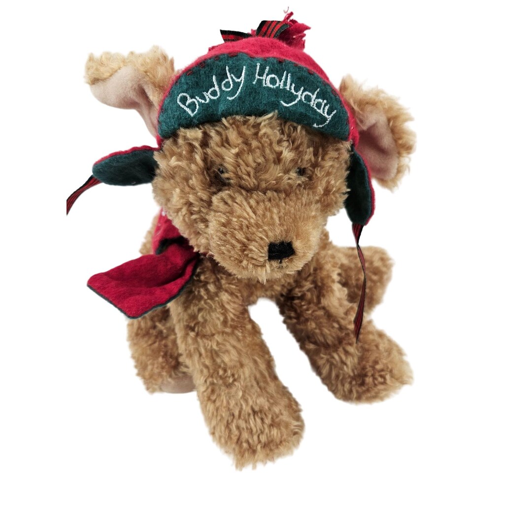 Hallmark Buddy Hollyday Plush Puppy Dog Stuffed Animal Plush Toy ...