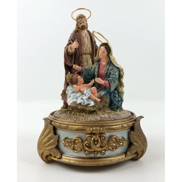 Nativity Music Box - Etsy