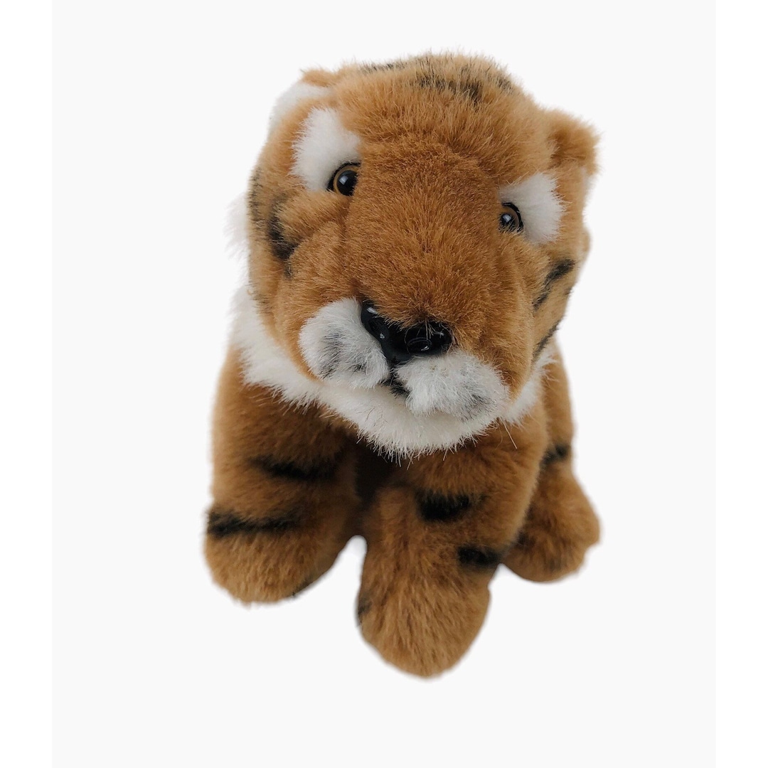 Vintage Gund Tiger 44528 Stuffed Animal Plush Toy Zoo Jungle Exotic Big ...