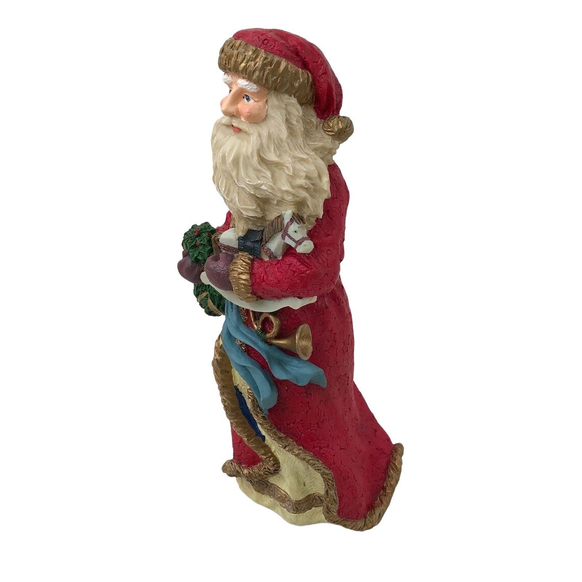 Old World Santa Figurine Commodore Resin Christmas Decor - Etsy
