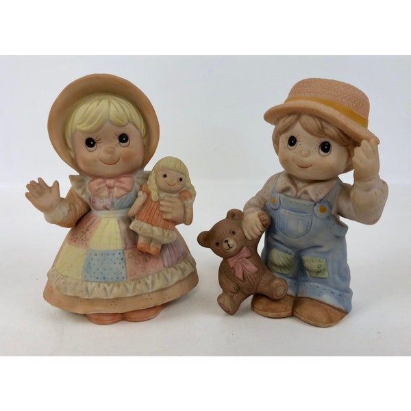 Patchwork Figurines - Etsy