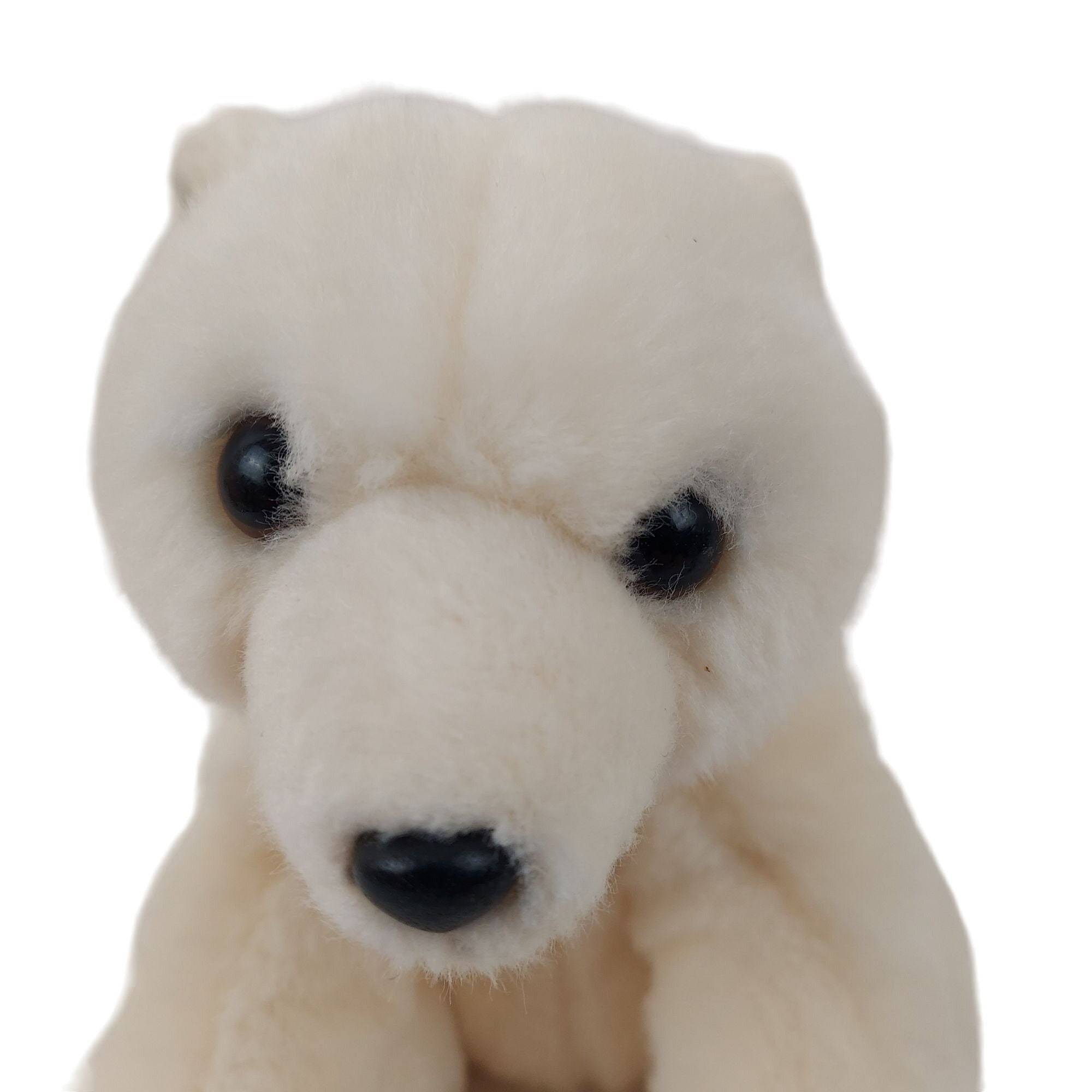 Aurora Miyoni White Polar Bear Stuffed Animal Plush Toy Bean - Etsy