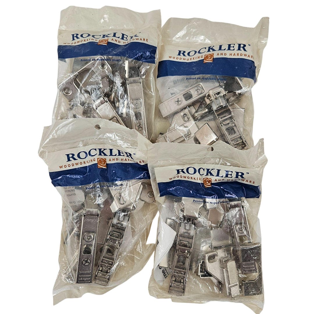 Buy Rockler Blum Clip Top Hinges: Face Frame Cabinet, 8-piece Set ...
