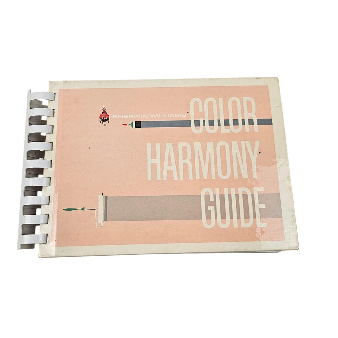 Sherwin Williams Color Harmony Guide Idea Book 1961 Hardcover Interior ...