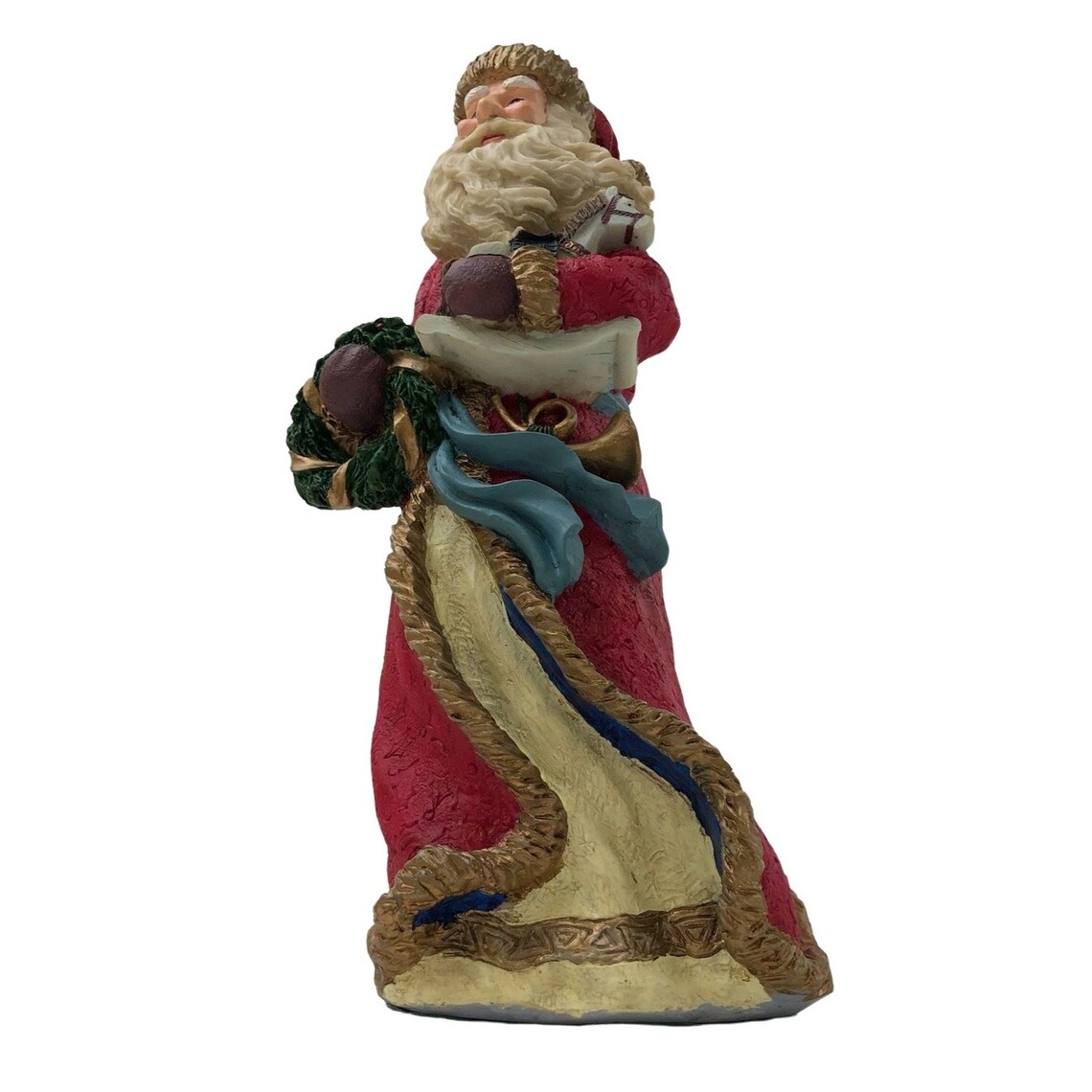 Old World Santa Figurine Commodore Resin Christmas Decor - Etsy