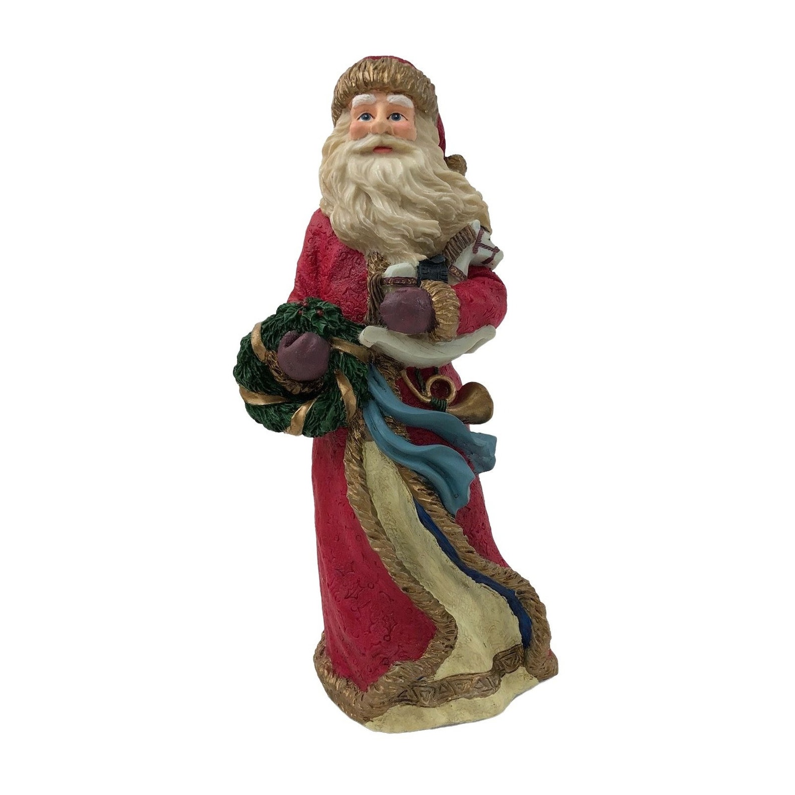 Old World Santa Figurine Commodore Resin Christmas Decor - Etsy