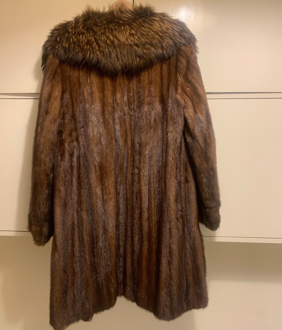 Stunning 1940s Mink Fox Coat - Etsy