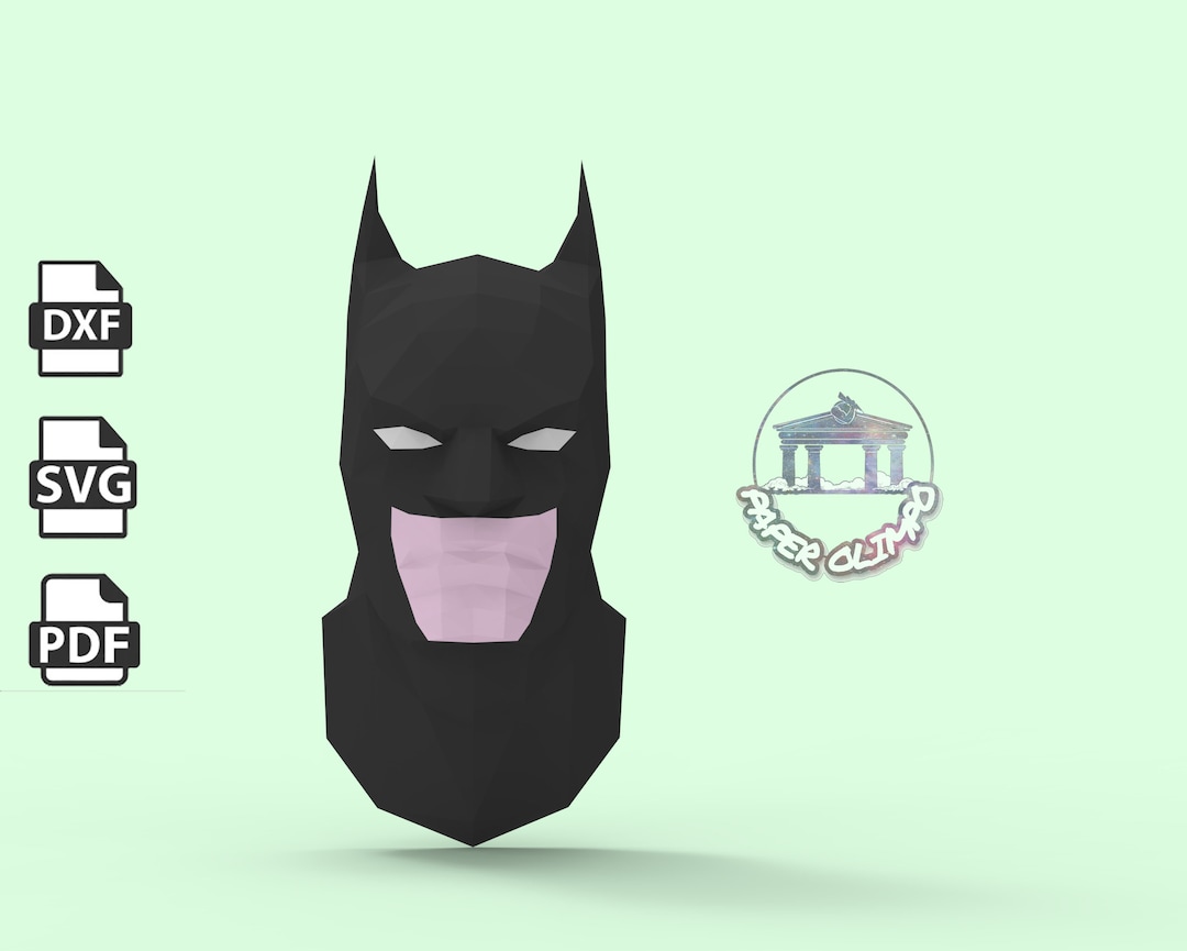 Bat: Papercraft Design, PDF Template, DIY 3D Model, Fanart, Paper ...