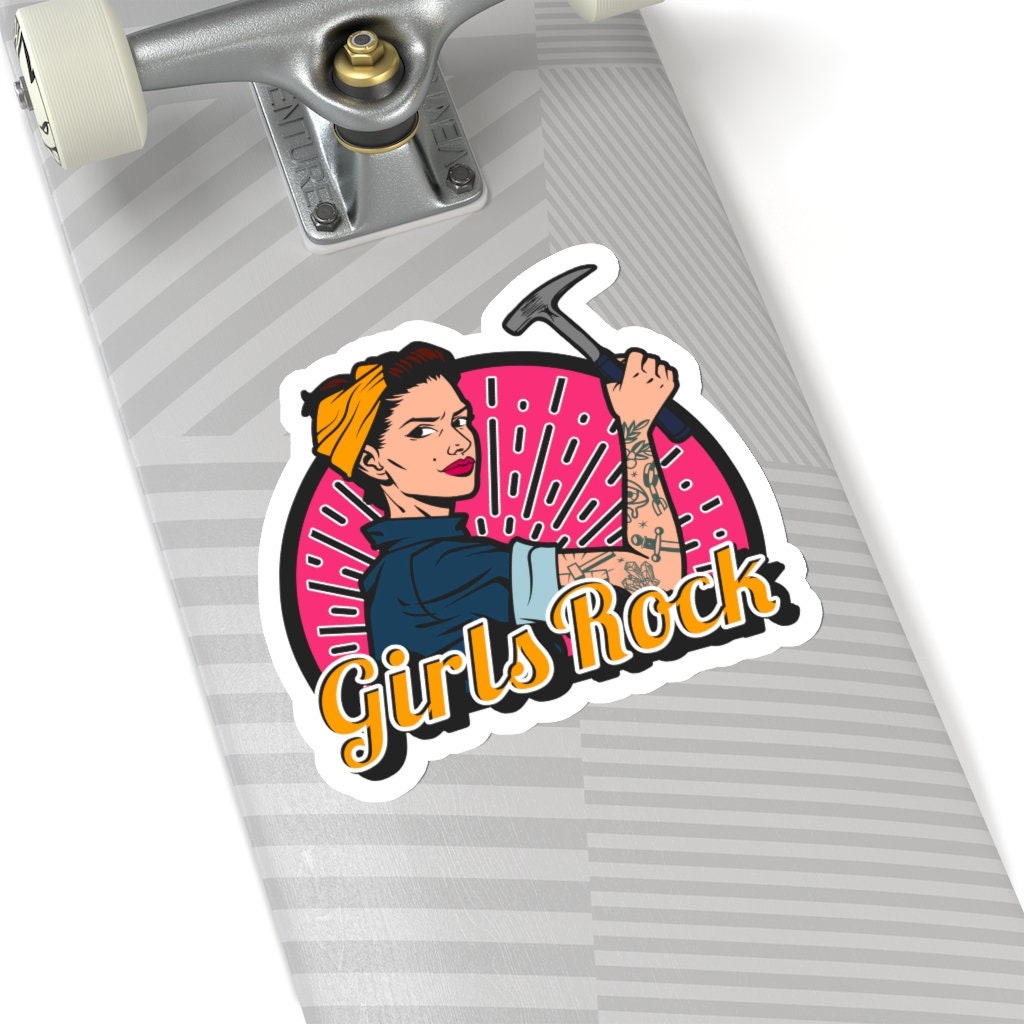 Girls Rock Sticker Rockhound Geology Geologist Mining - Etsy