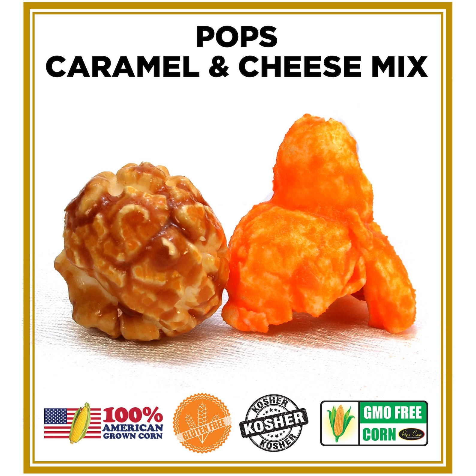 Gourmet Caramel Cheese Popcorn Mix - Sweet and Salty - Etsy