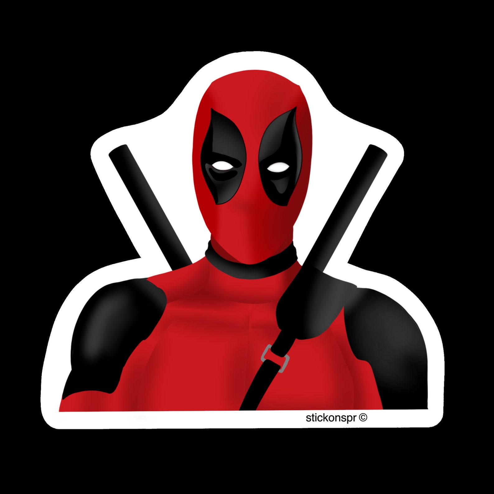 Deadpool Sticker | Etsy