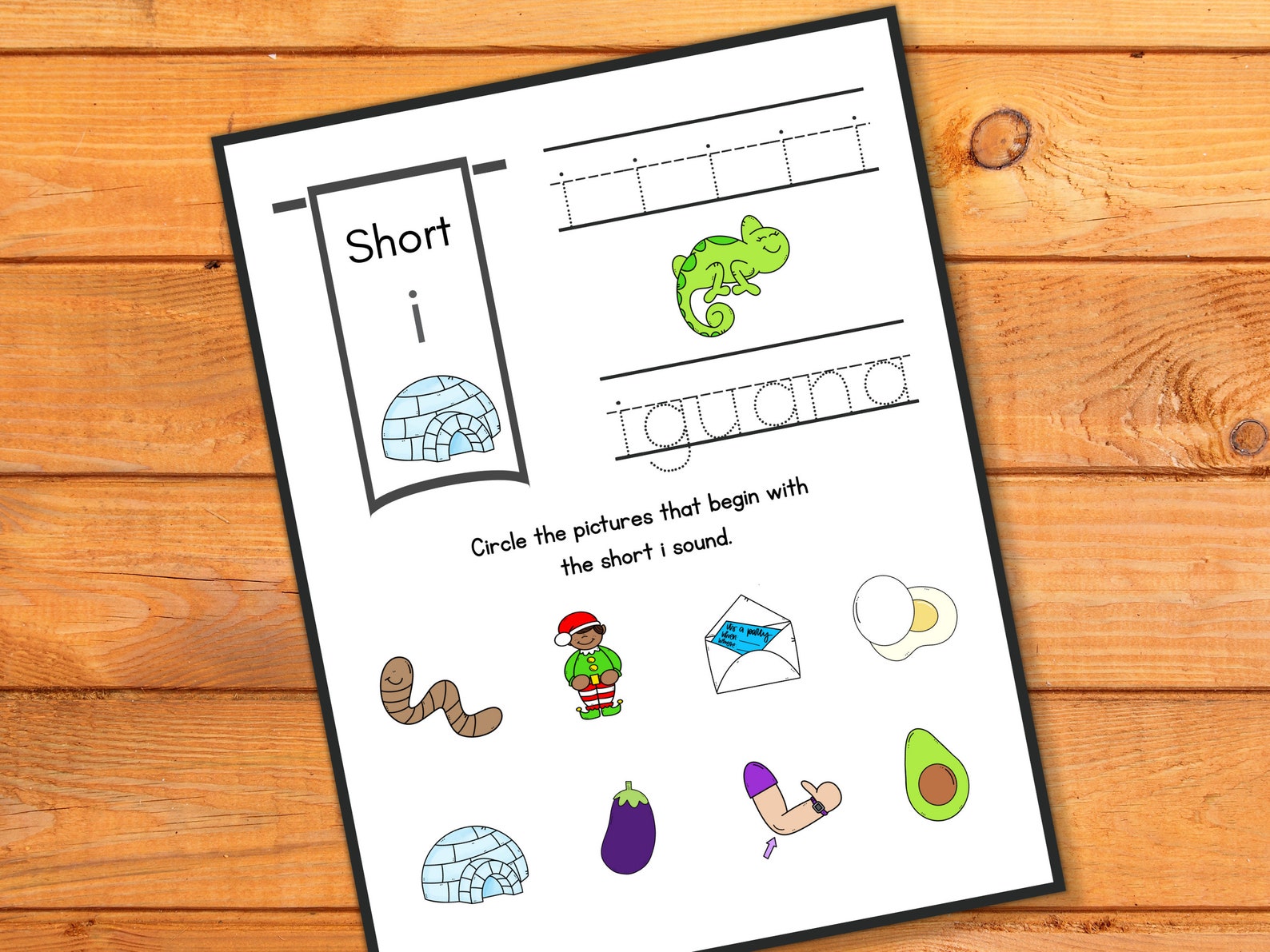 Letter I Worksheet Printables, Phonics Worksheets, Kindergarten ...