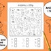 I Spy Animals, I Spy Worksheet, Printable Activity Sheet, I Spy ...