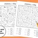 I Spy Animals, I Spy Worksheet, Printable Activity Sheet, I Spy ...