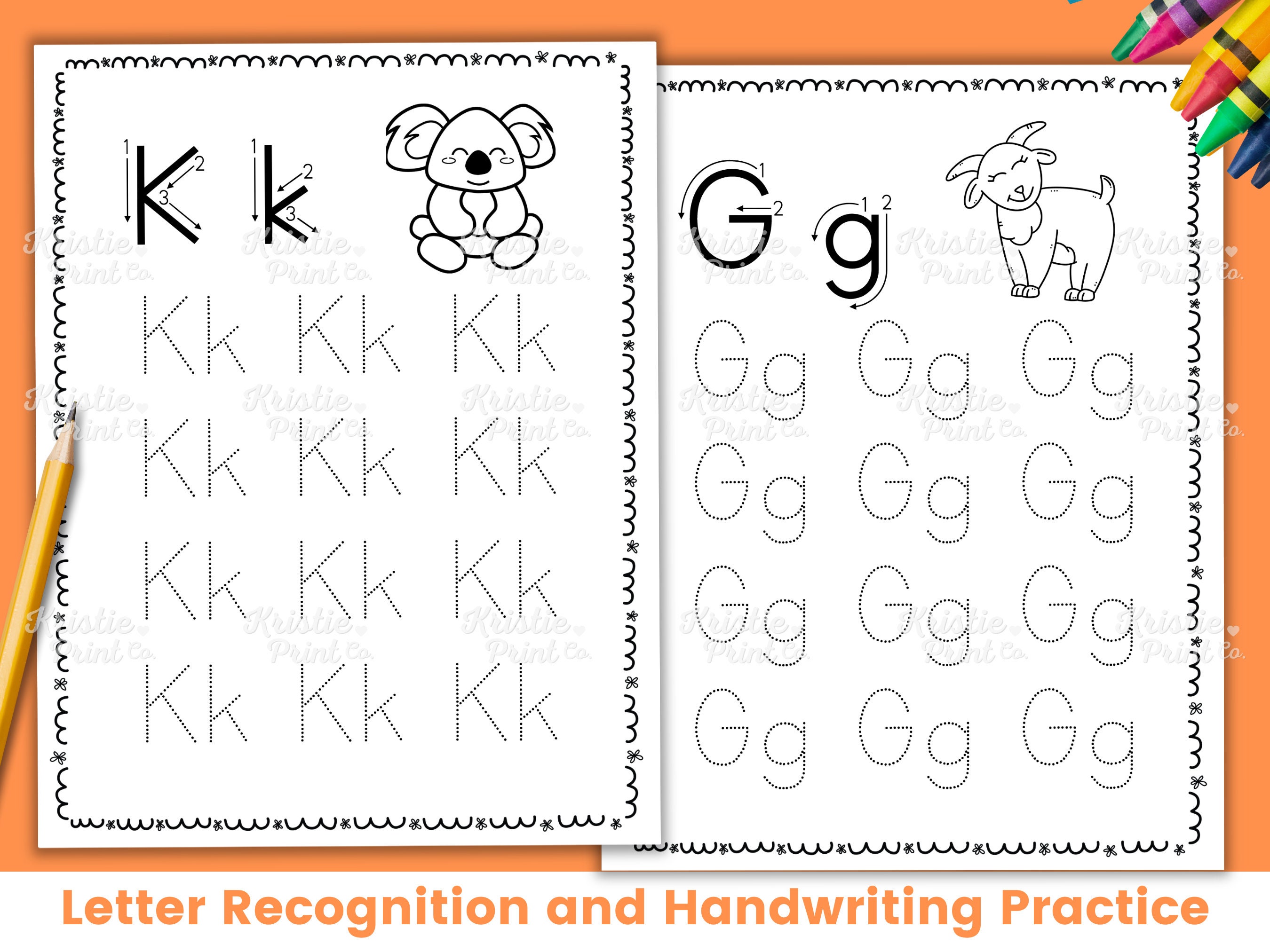 Handwriting Practice for Kids, Letter Tracing Worksheets, Learning to ...