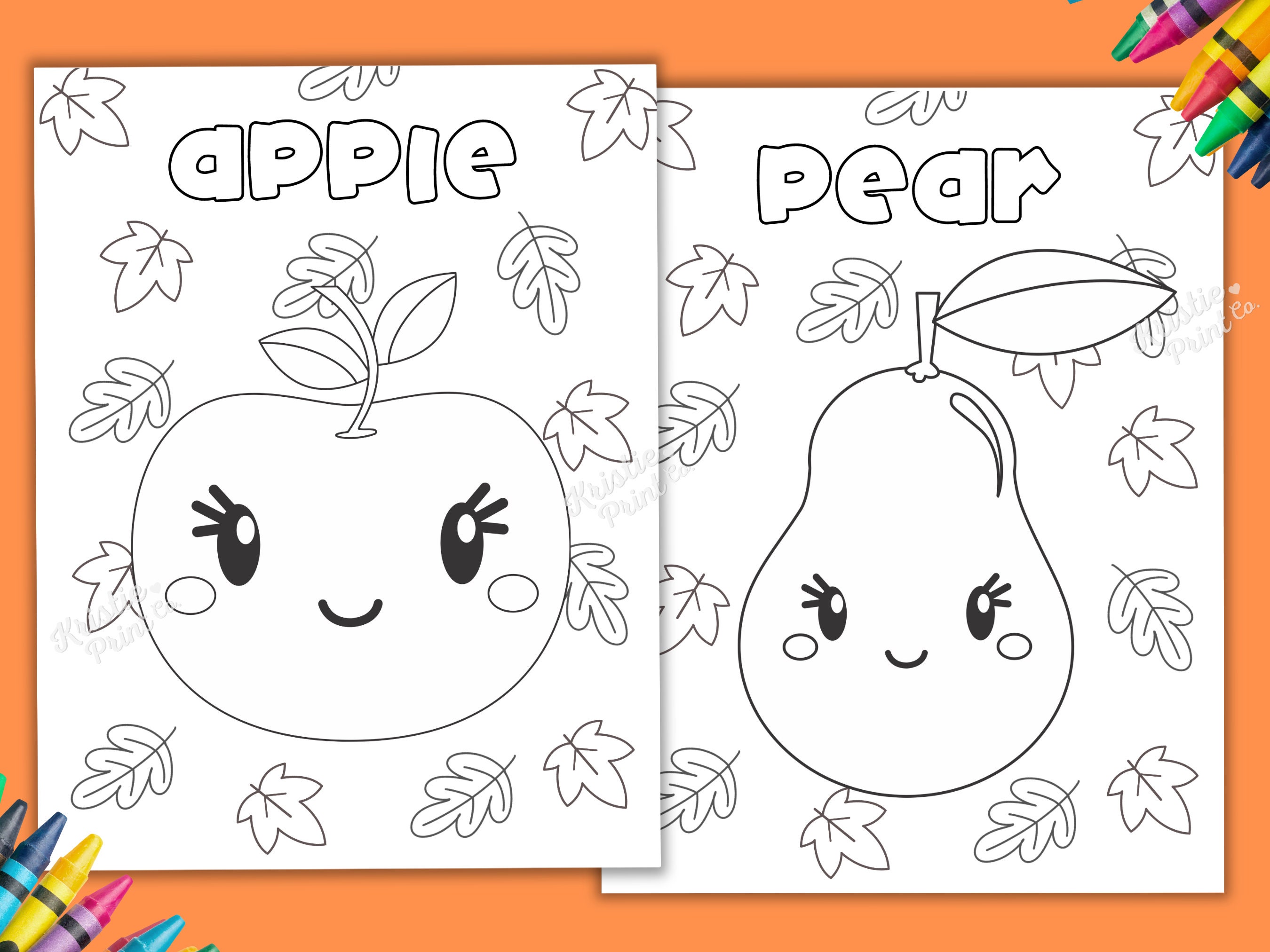 Fruit Worksheets for Kids, Fruit Preschool Worksheets, Kindergarten ...