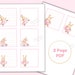 Ballet Printable Memo Pad, Bunny Memo Sheets, Cute Printable Notepad ...