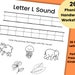 26 Phonics Worksheets, Letter Sounds Worksheet, Kindergarten Worksheets ...