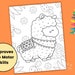 Llama Coloring Pages for Kids, Kids Party Games, Llama Birthday Party ...