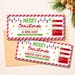 Christmas Coupon Template Editable Coupons Christmas Printable Coupons ...