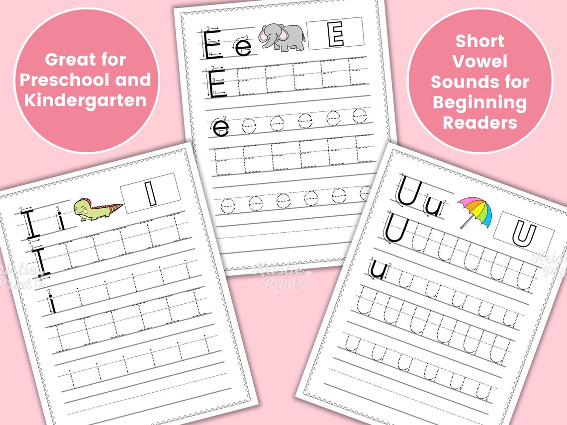 26 Letter Tracing Worksheets, Handwriting Practice Worksheets for Kids ...