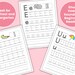 26 Letter Tracing Worksheets, Handwriting Practice Worksheets for Kids ...