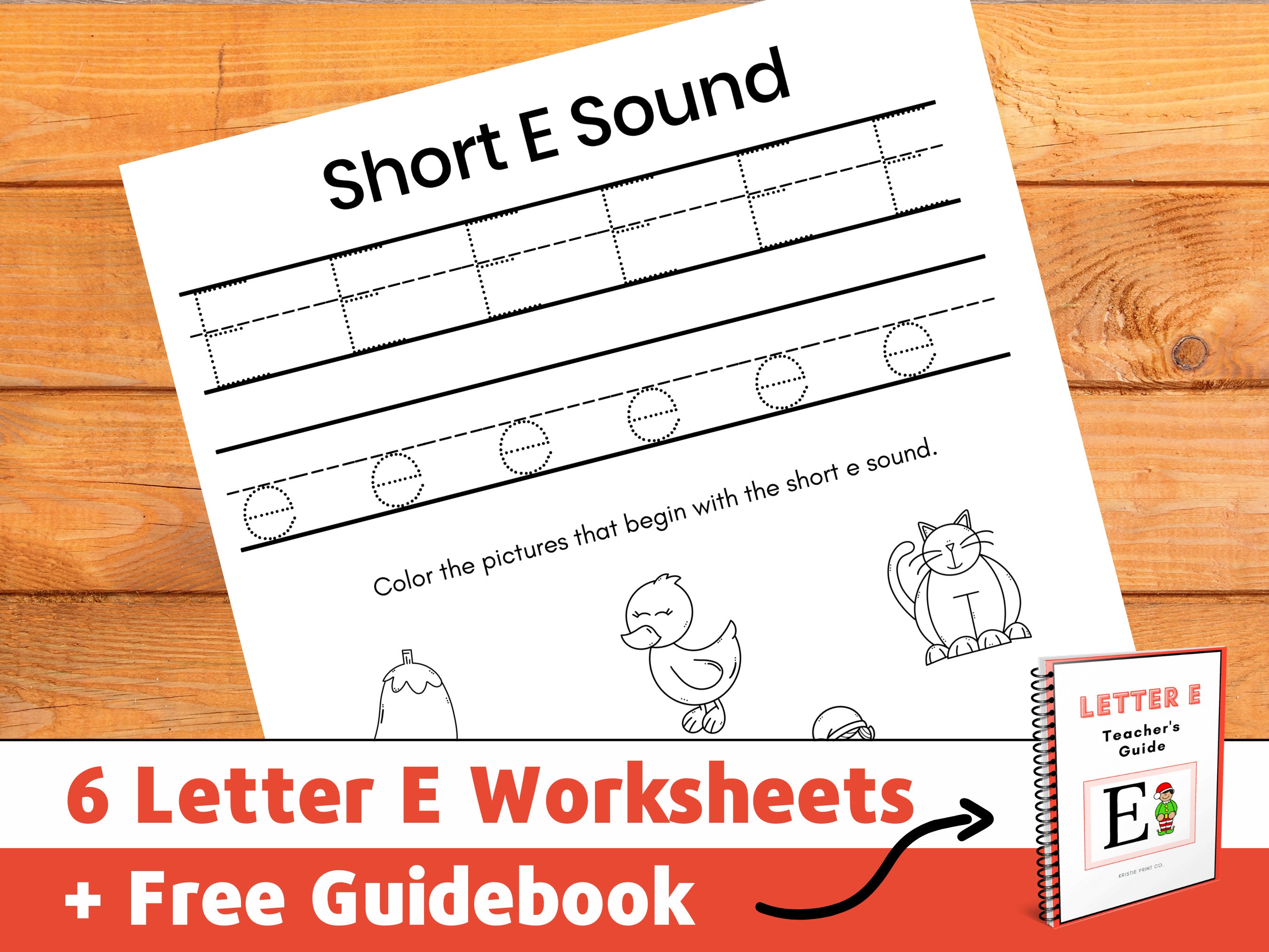 Letter E Worksheet Printables, Phonics Worksheets, Kindergarten ...