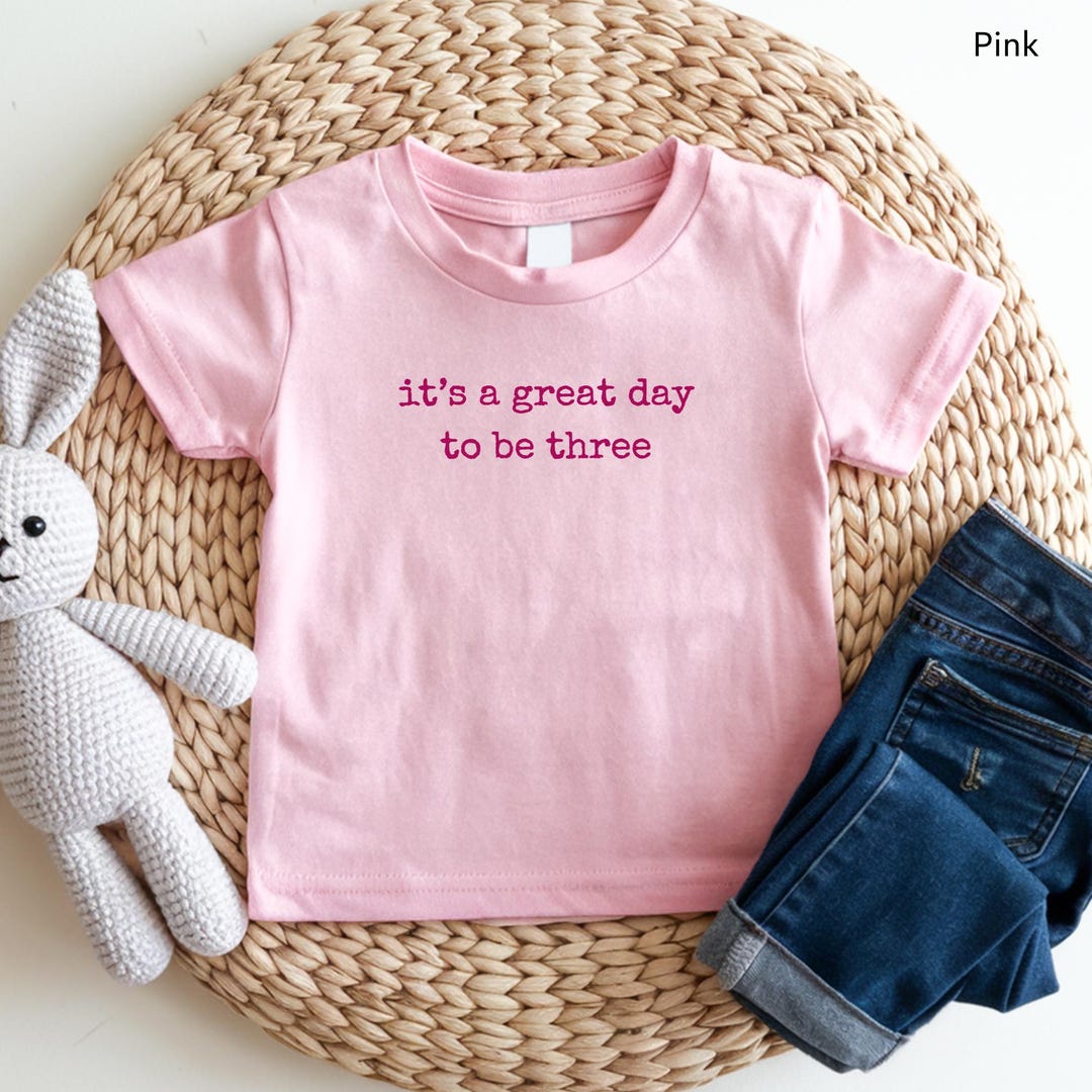 Third Birthday Shirt Three Shirt for Boy Three Shirt Girl Vintage ...