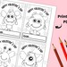 Valentine Classroom Cards, Valentine Cards for Kids, Printable ...