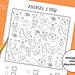 I Spy Animals, I Spy Worksheet, Printable Activity Sheet, I Spy ...