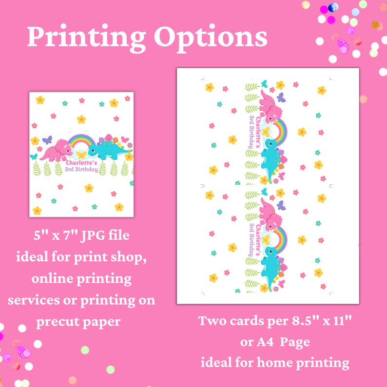 Custom Treat Wrappers Girl Dinosaur Party Custom Party Favor Three Rex ...