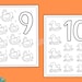 Number Coloring Pages for Kids, Preschool Coloring Pages, Homeschool ...