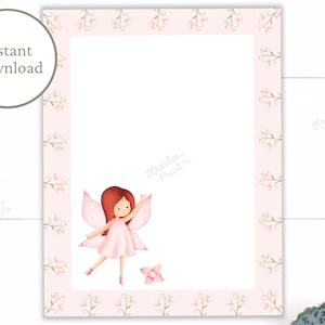 Fairy Stationery, Fairytale Writing Paper, Fantasy Stationery ...