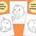 Narwhal Coloring Pages for Kids, Kids Party Games, Birthday Favor ...