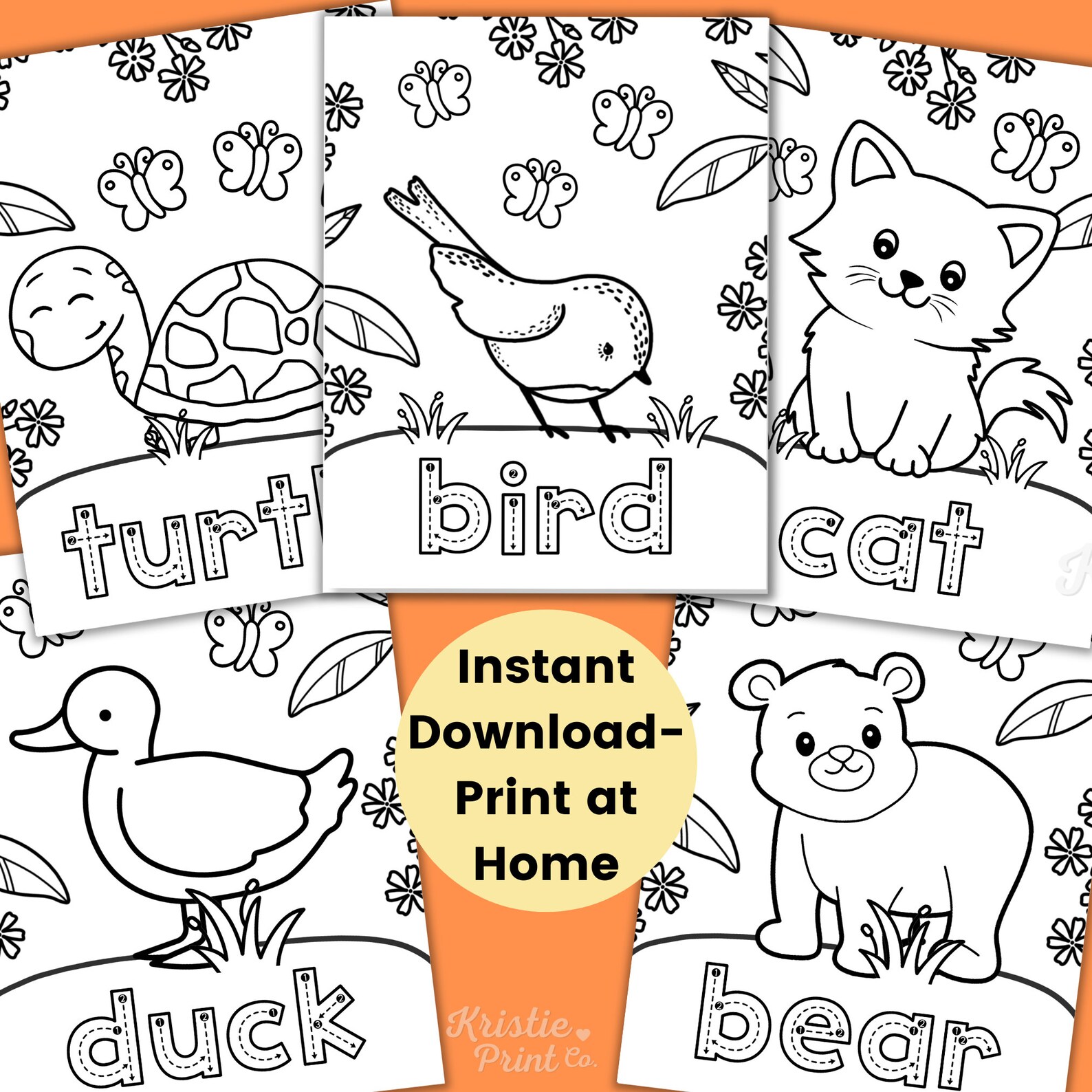 Coloring Pages Preschool Letter Formation Kindergarten Activities ...