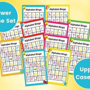 Alphabet Bingo, Educational Activities, Kids Activity, Alphabet Game ...