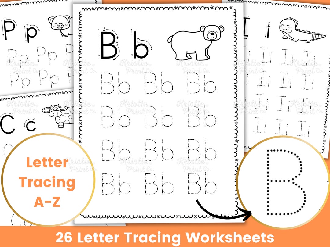 Handwriting Practice for Kids, Letter Tracing Worksheets, Learning to ...