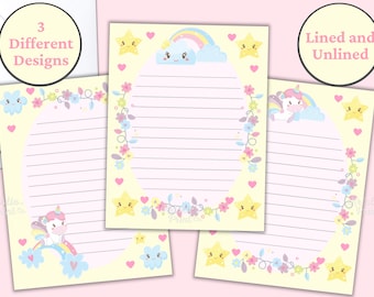 Girly Stationery - Etsy