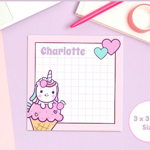 Custom Memo Pad Personalized Memo Pad Printable Memo Pad Template ...