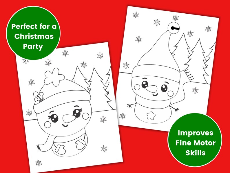 Snowman Coloring Pages, Kids Party Games, Christmas Activities, Snowman ...