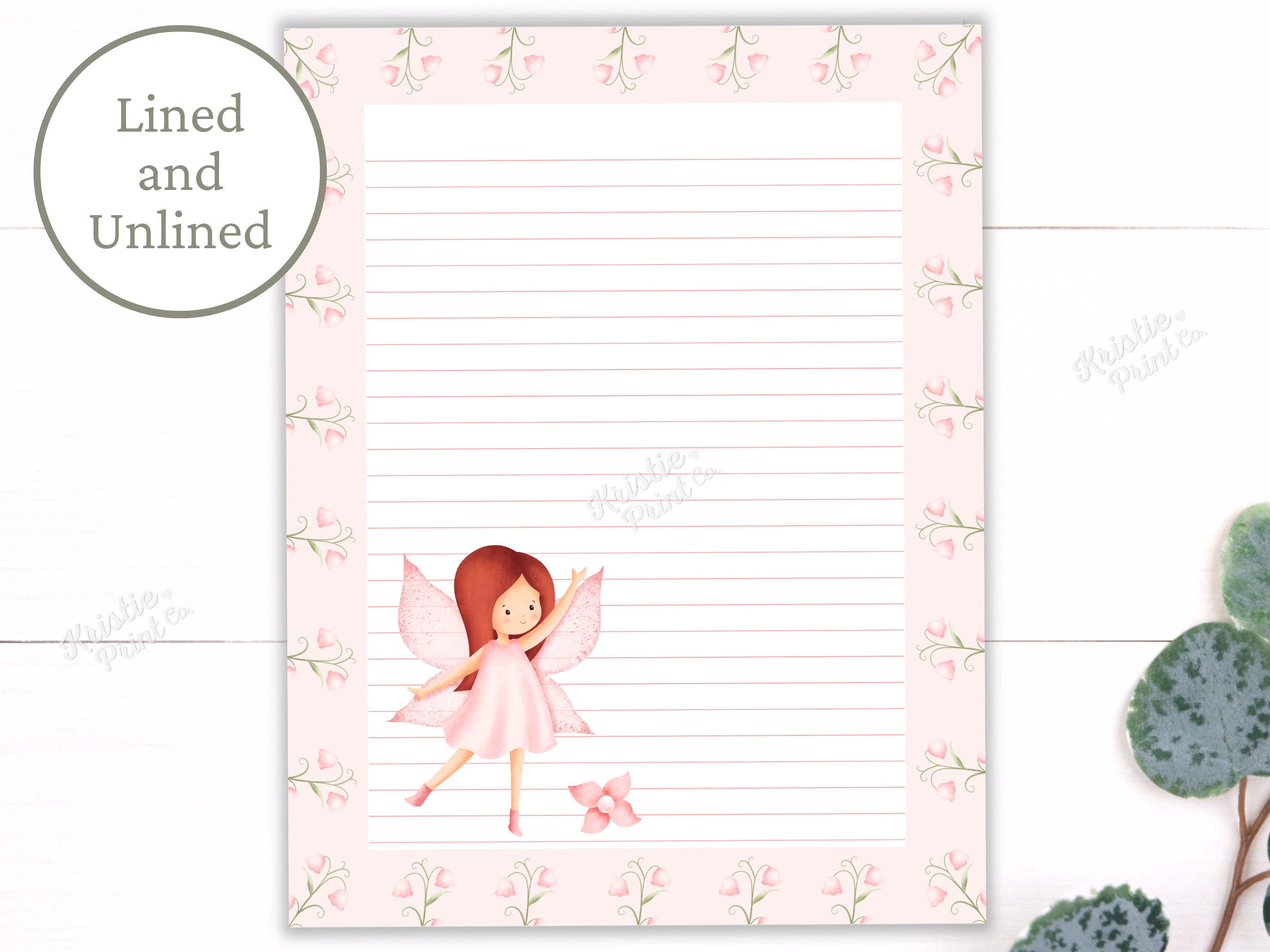 Fairy Stationery, Fairytale Writing Paper, Fantasy Stationery ...