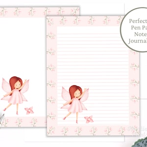 Fairy Stationery, Fairytale Writing Paper, Fantasy Stationery ...