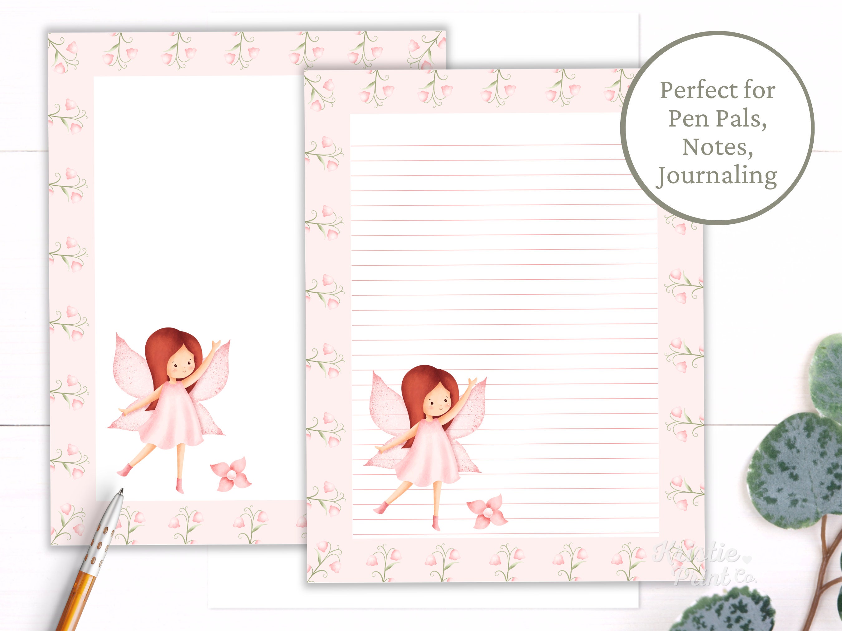 Fairy Stationery, Fairytale Writing Paper, Fantasy Stationery ...