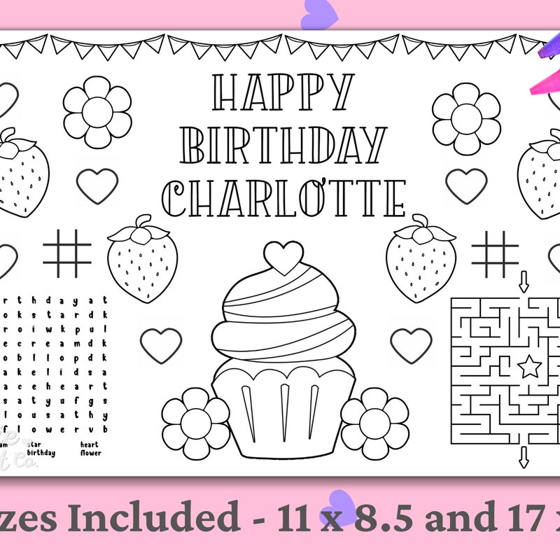 Straw Page Templates - Etsy
