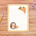 Fall Stationery Set, Stationery for Kids, Stationery Printable, Autumn ...