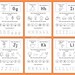 Preschool and Kindergarten Alphabet Worksheets, Uppercase and Lowercase ...