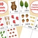 Cute Number Flash Cards, Printable Number Flash Cards 1-10, Learning ...