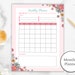 Floral Printable Planner, Daily Planner, Weekly Planner, Monthly ...